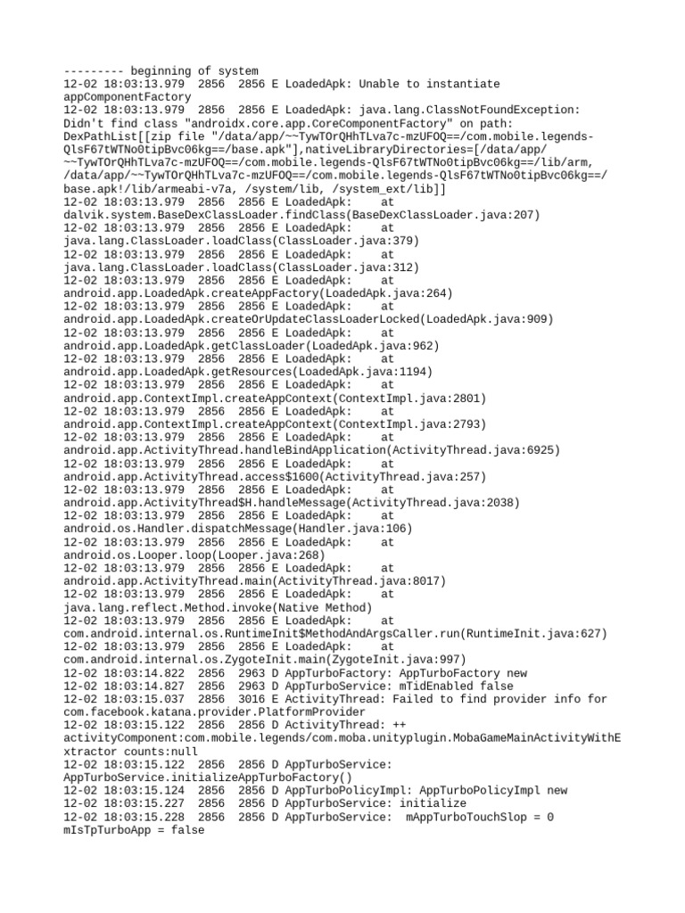 Mod Menu Log - Com - Mobile.legends | PDF | Boolean Data Type | Computing Platforms