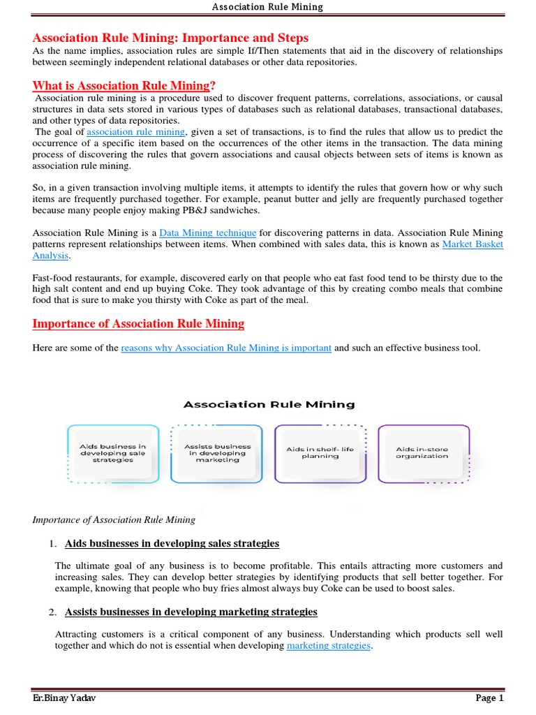 Unit 4 Association Rule Mining | PDF | Cross Validation (Statistics) | Accuracy And Precision
