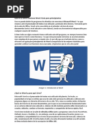 Actividad - Módulo 3 Infotep | PDF | Procesador de textos | Microsoft Word