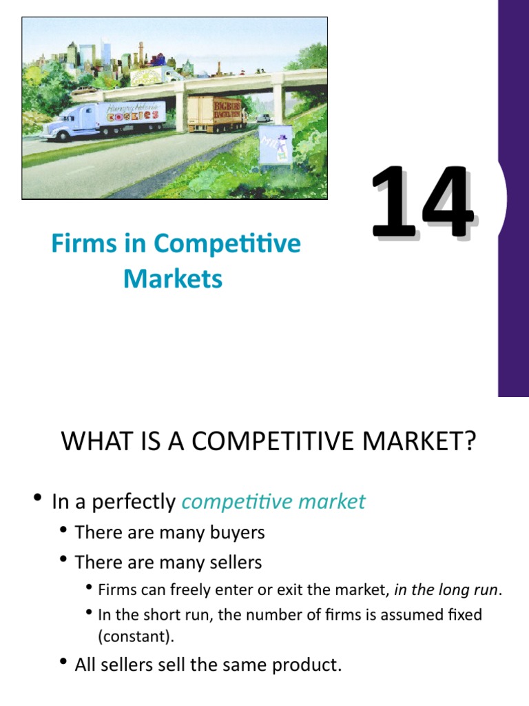 Competetive Markets | PDF | Long Run And Short Run | Perfect Competition