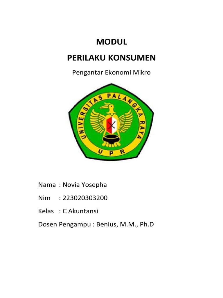 Modul Ekonomi Mikro | PDF