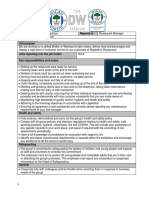 Concierge Bellman Daily Checklist | PDF