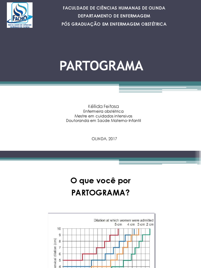 Aula Partograma | PDF | Parto | Desenvolvimento humano