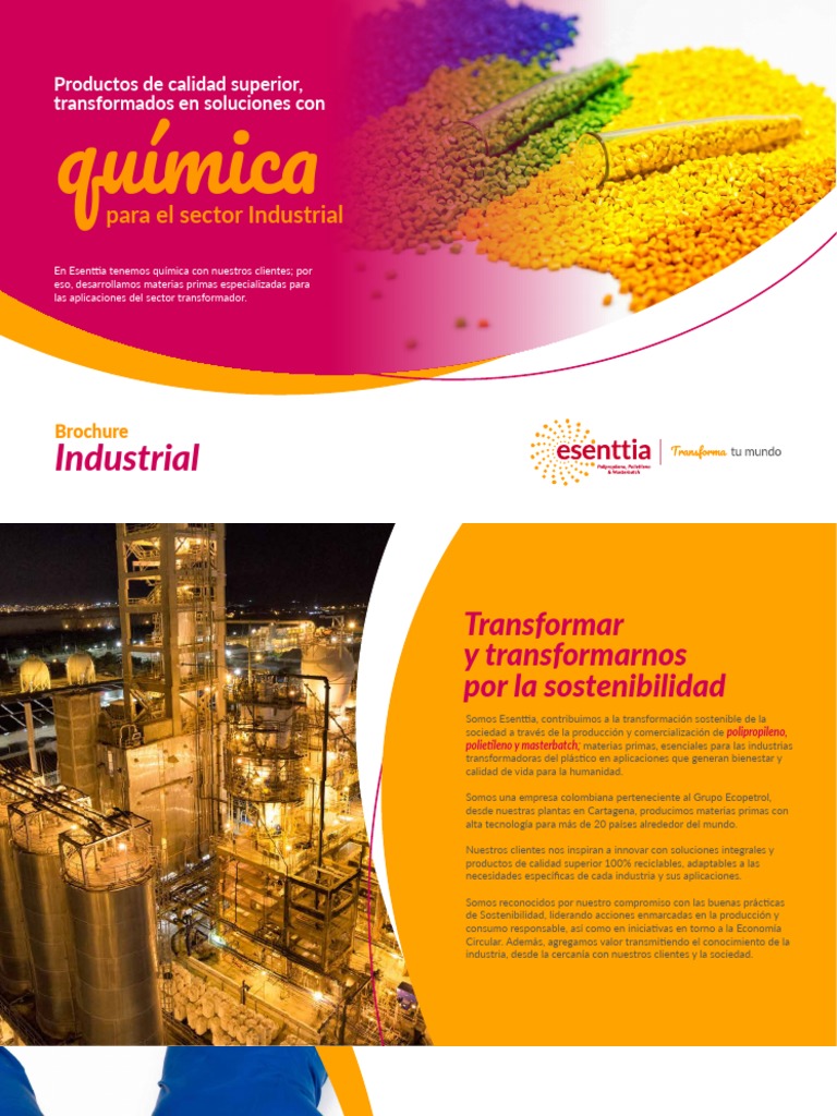 Soluciones Químicas de Esenttia para la Industria | PDF | Calidad ...