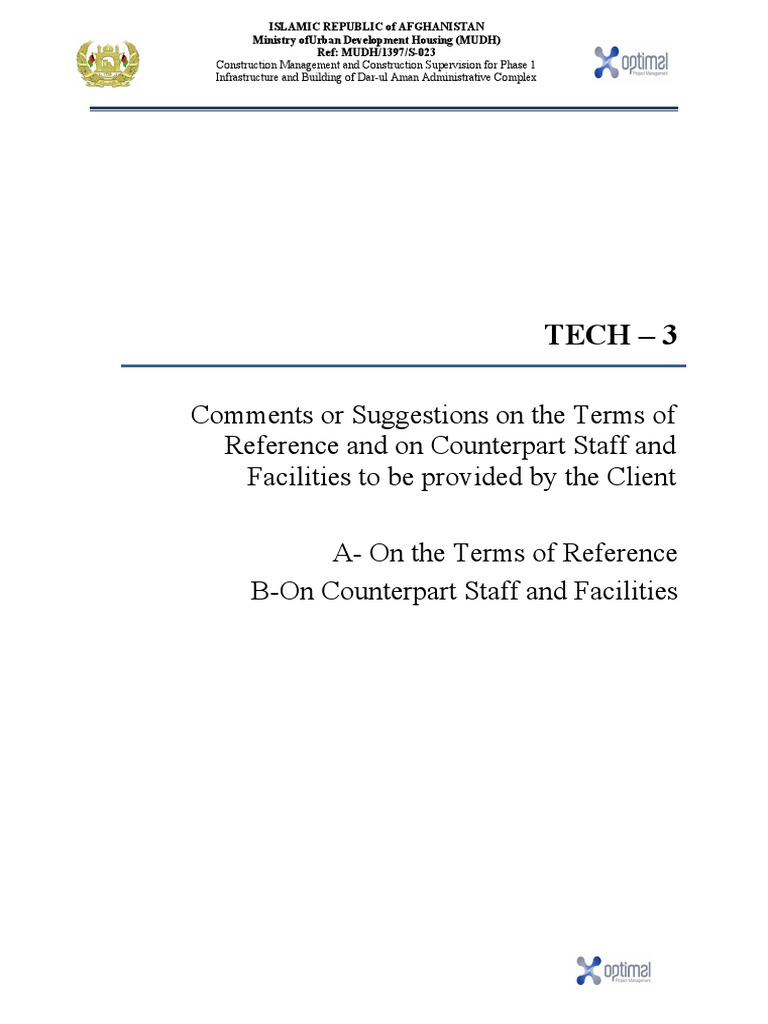 Form Tech-3 Full | PDF | Consultant | Architect