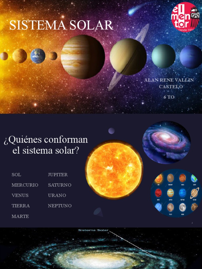 Presentacion Sistema Solar | PDF | Urano | Neptuno