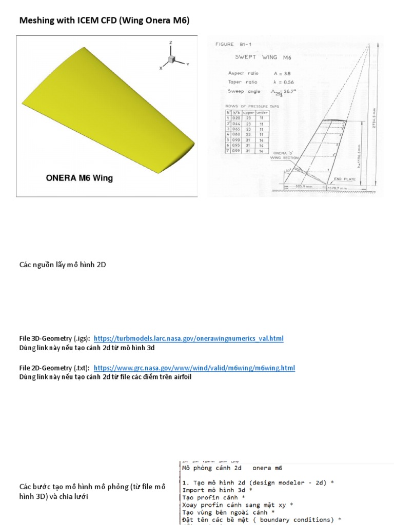 ICEM Onera - m6 2d | PDF