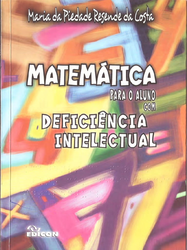 Matemática para o Aluno Com Deficiência Intelectual - Maria Da Piedade ...