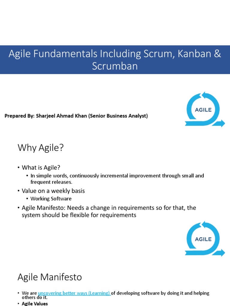 Agile Fundamentals - For Beginners - by Sharjeel | PDF | Scrum ... Agile Fundamentals - For Beginners - by Sharjeel | PDF | Scrum ...