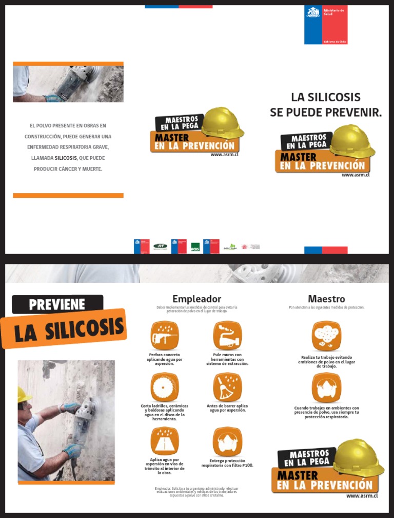 Triptico Silice Sector Construccion | PDF