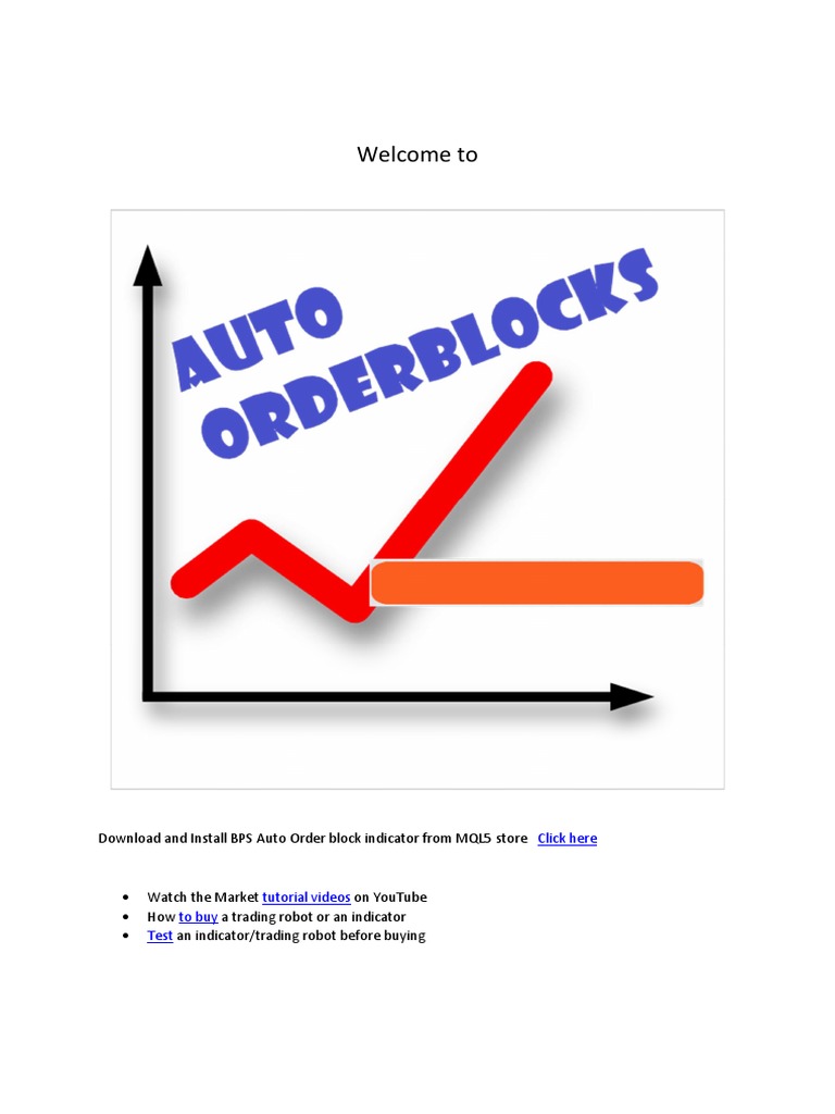 BPS Auto Order Block Indicator Guide | PDF | You Tube | Computer ...