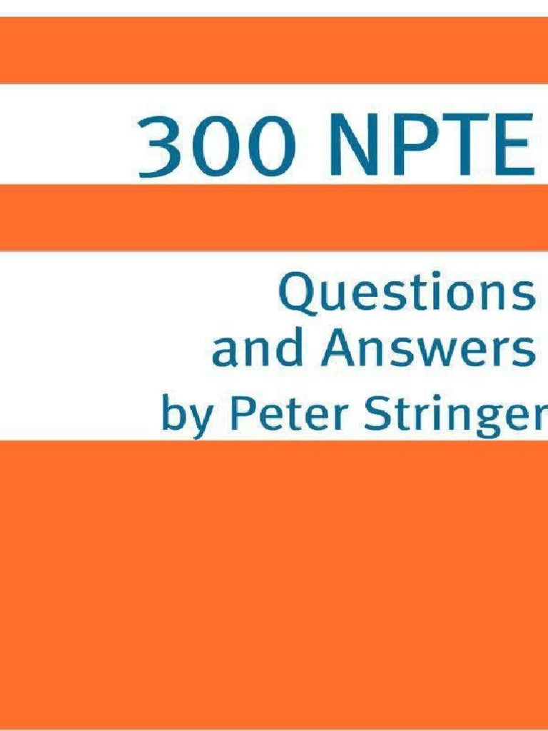 300 Npte Questions And Answers Ptmasudpdf Pdf Knee Vertebral Column