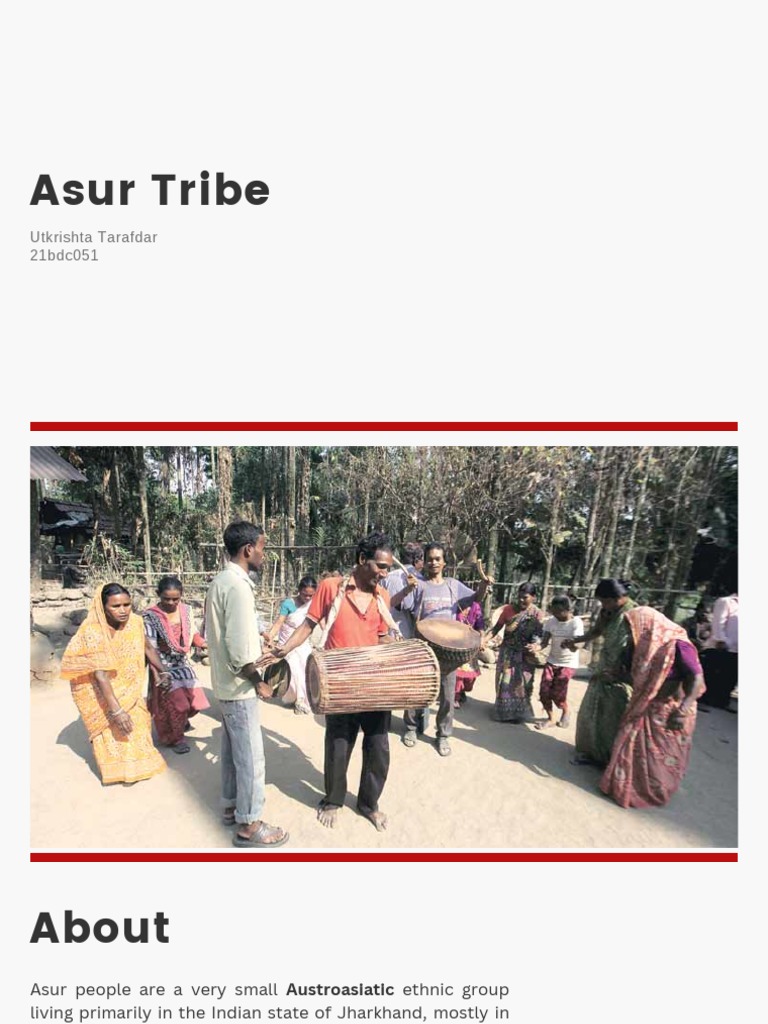 Asur Tribe | PDF