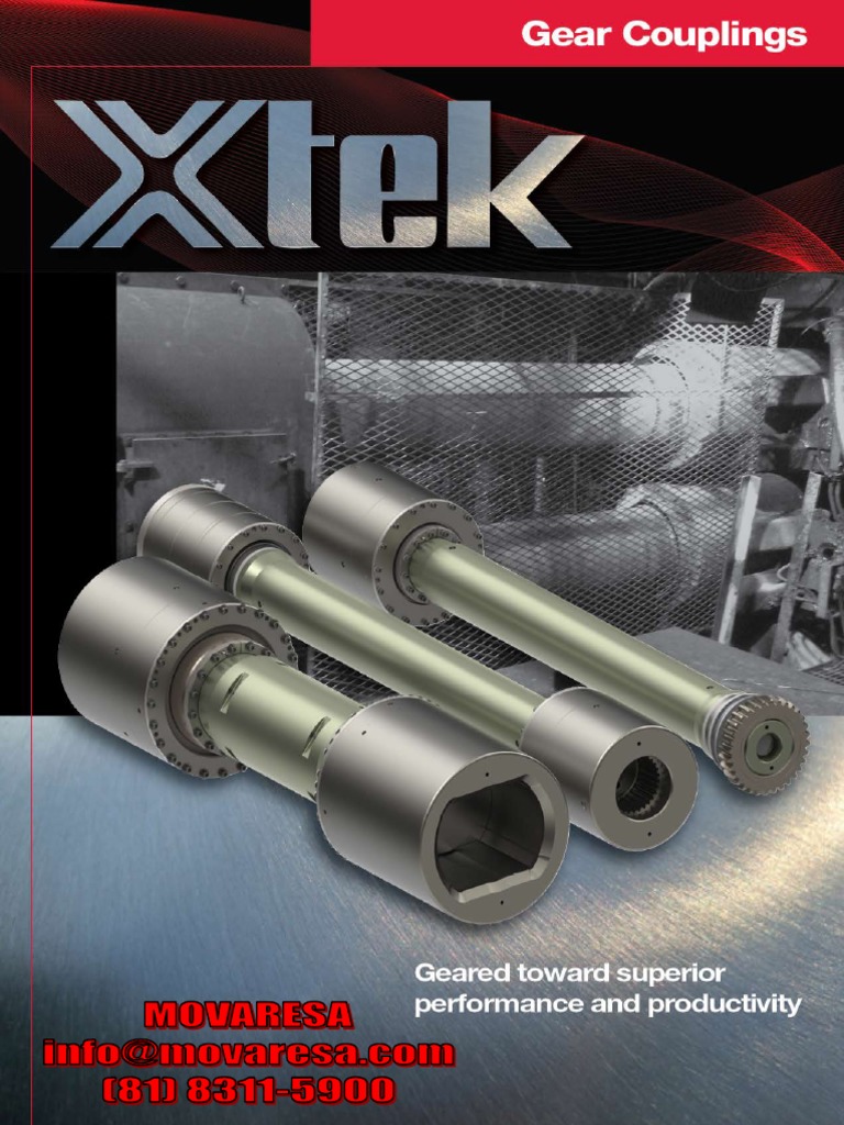 XTEK - Gear Couplings Brochure | PDF