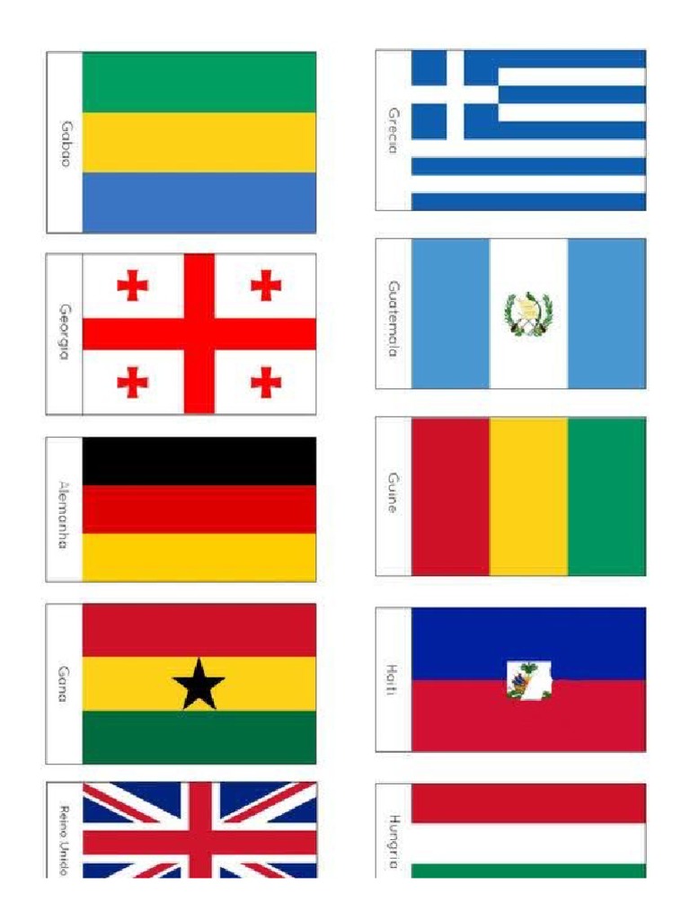 Banderas Del Mundo | PDF