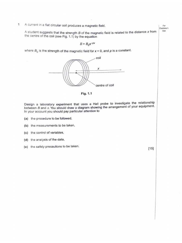Investigating Magnetic Field Strength | PDF