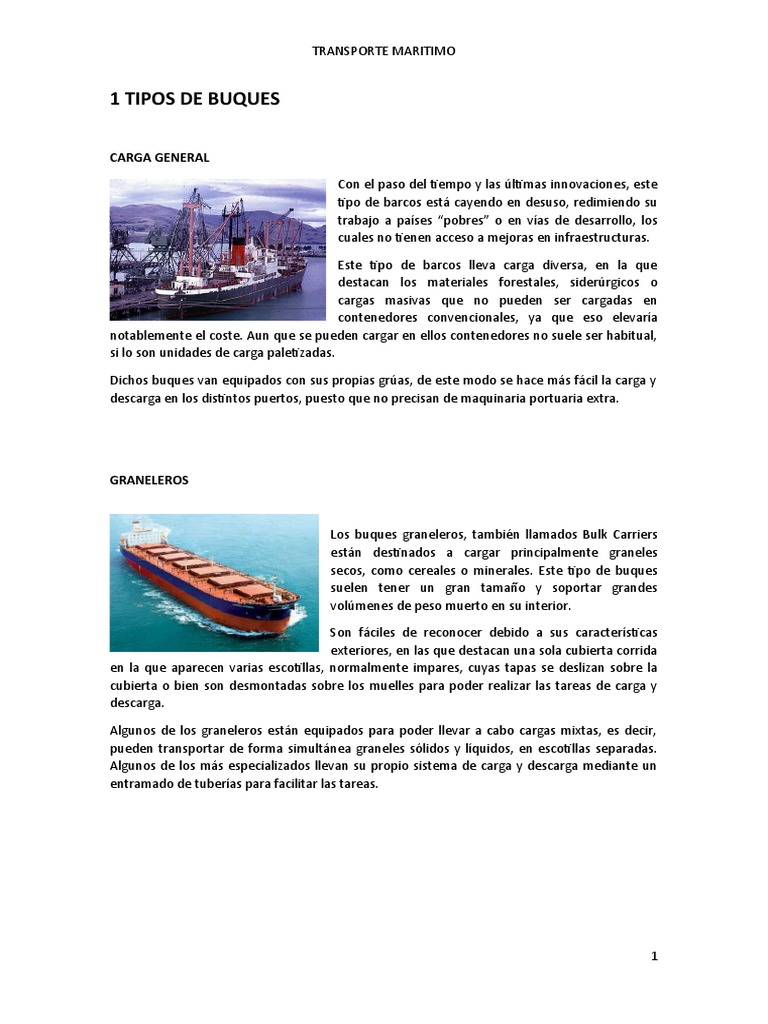 BUQUES | PDF | Puerto | Buques