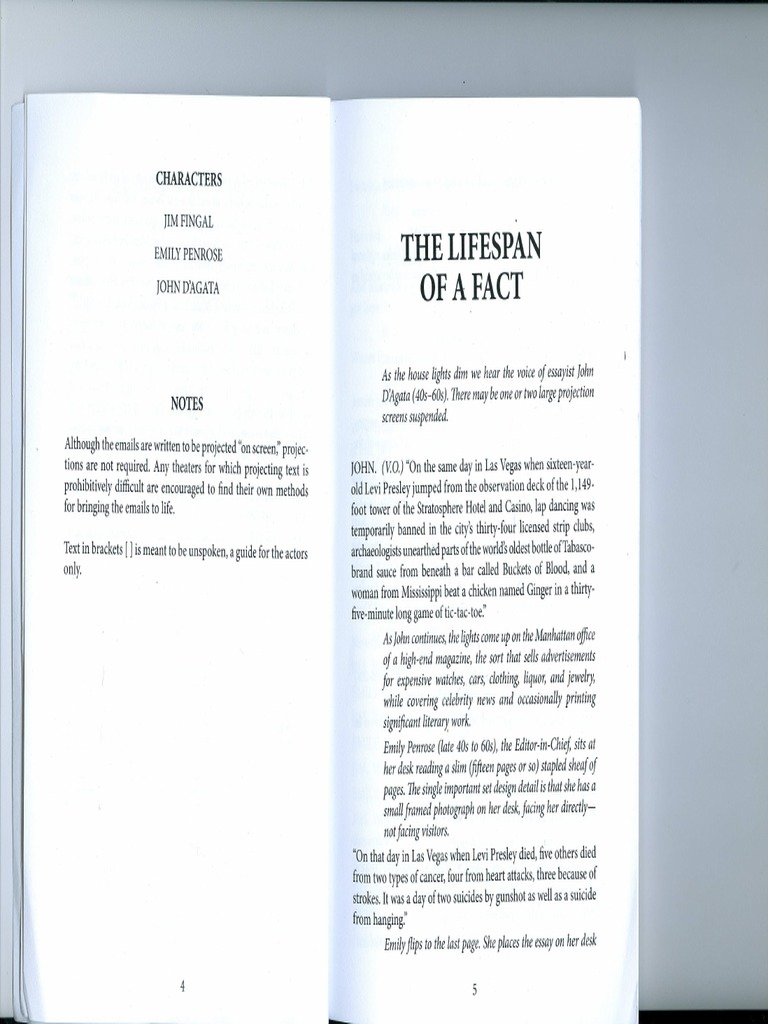 Lifespan of A Fact | PDF