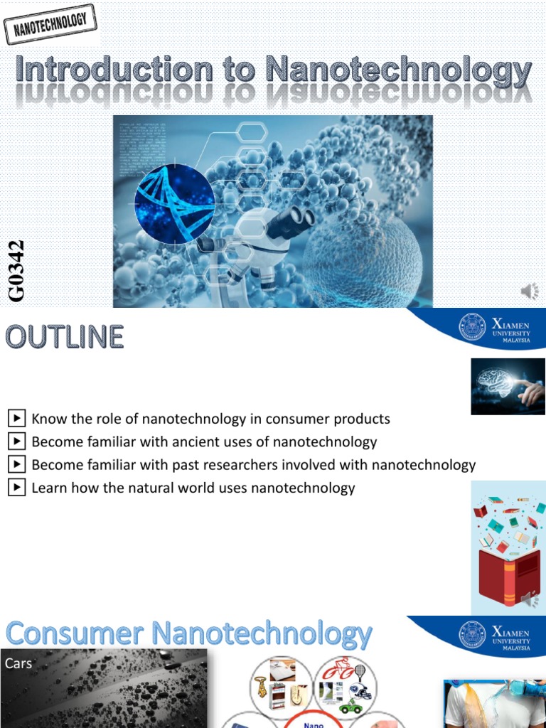 Lecture 1 Introduction to Nanotechnology | PDF