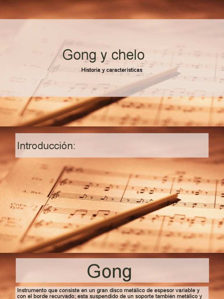 Gong y Chelo | PDF