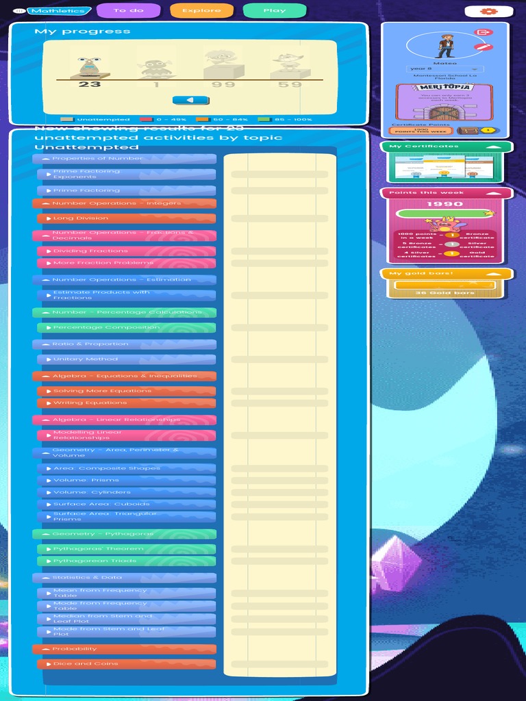 Mathletics 4 | PDF | Area | Prime Number