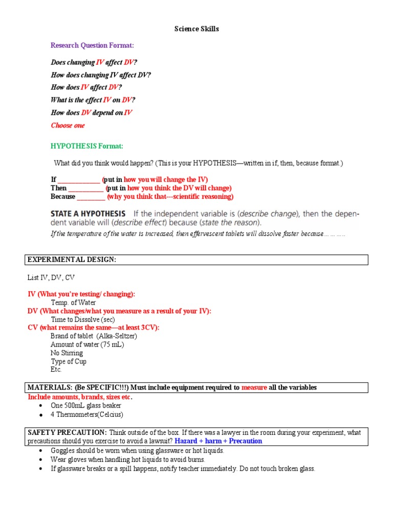 Criteria B C Guide | PDF | Experiment | Validity (Statistics)