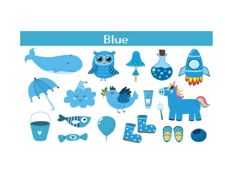 Imagenes de Color Azul | PDF