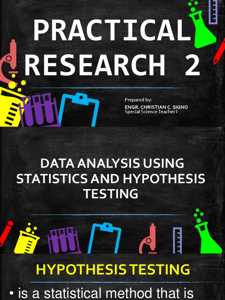 PR2 Lesson 7 Hypothesis Testing | PDF | Statistical Hypothesis Testing ...