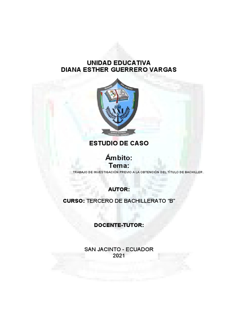 Proyecto de Grado | PDF