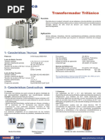 Ficha Tecnica de Transformador 750kVA | PDF