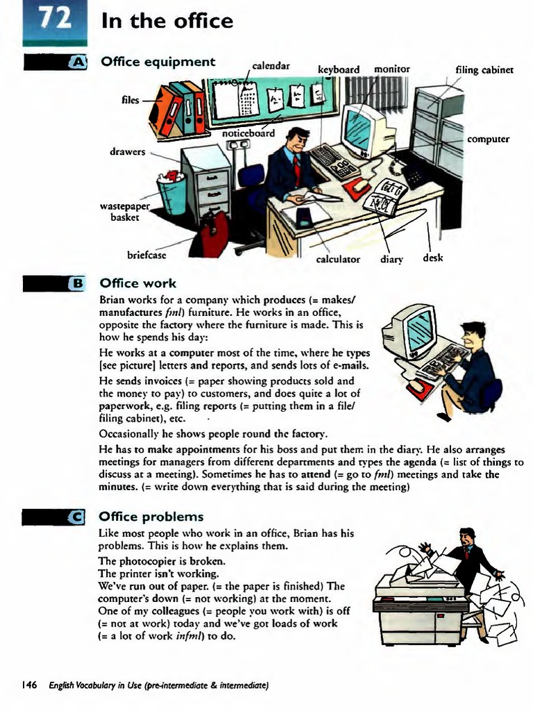 English Vocabulary in Use Pre-Intermediate and Intermediate - in The ...