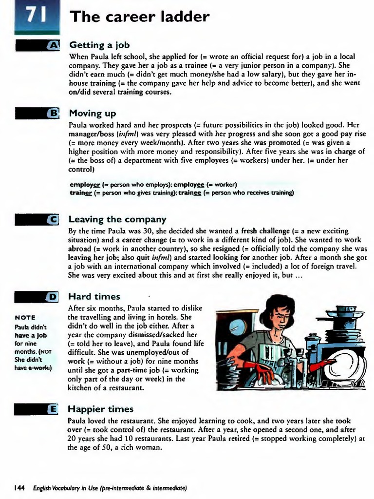 English Vocabulary in Use Pre-Intermediate and Intermediate - The ...