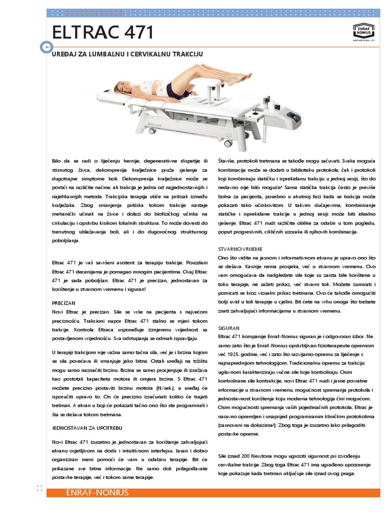 Enraf-Nonius Eltrac 471B BOS | PDF