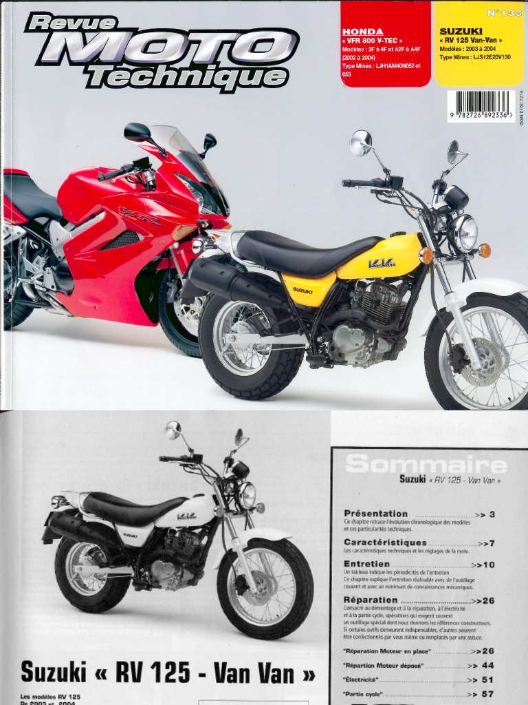 RMT RV 125 K3K6 | PDF