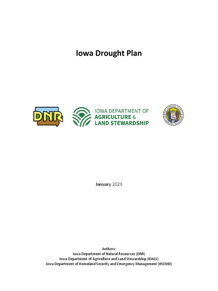 Iowa Drought Plan | Download Free PDF | Aquifer | Drought