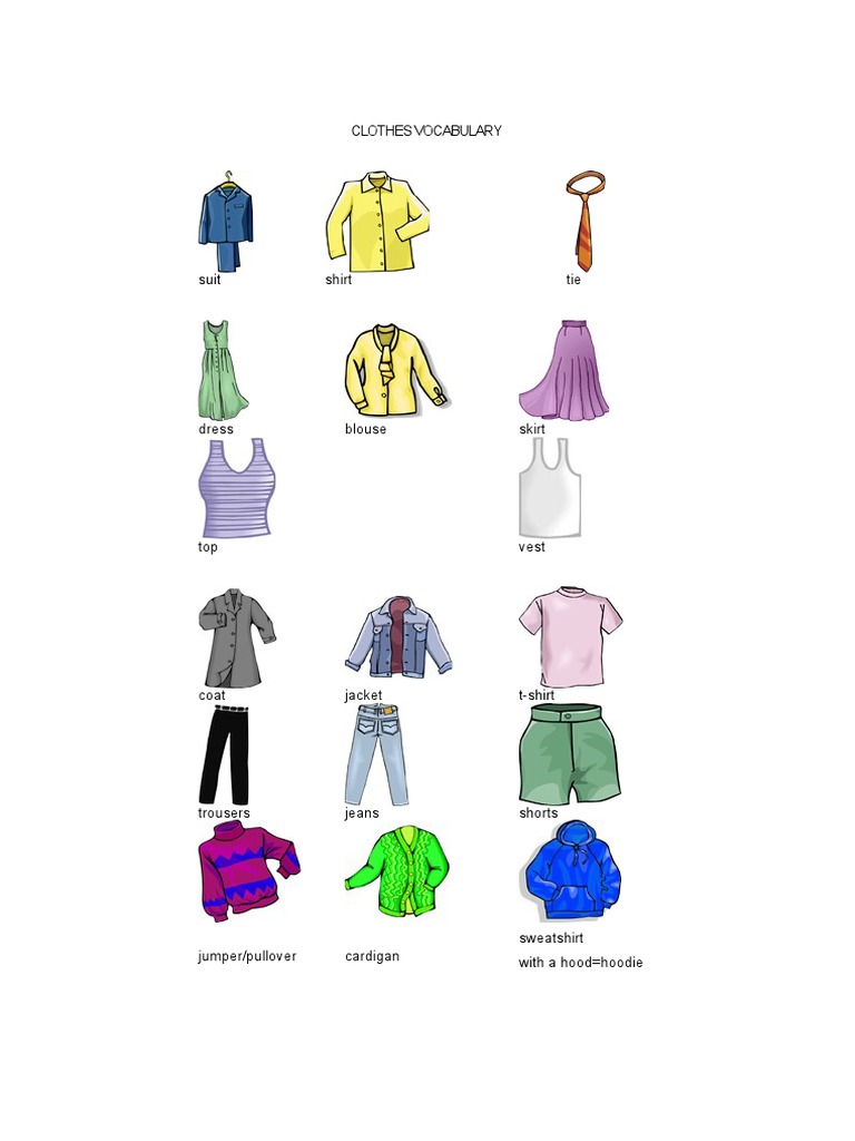 Clothes | PDF | Sweater | Trousers