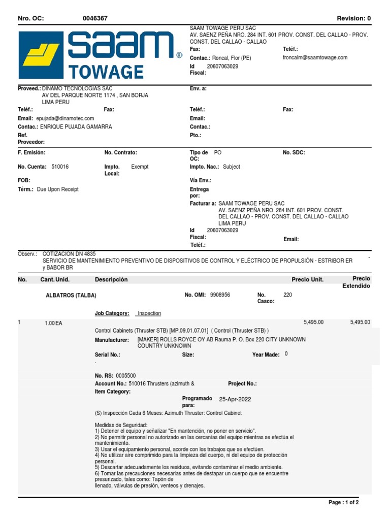 Po Blank Form All Items | PDF | Química | Ciencias fisicas