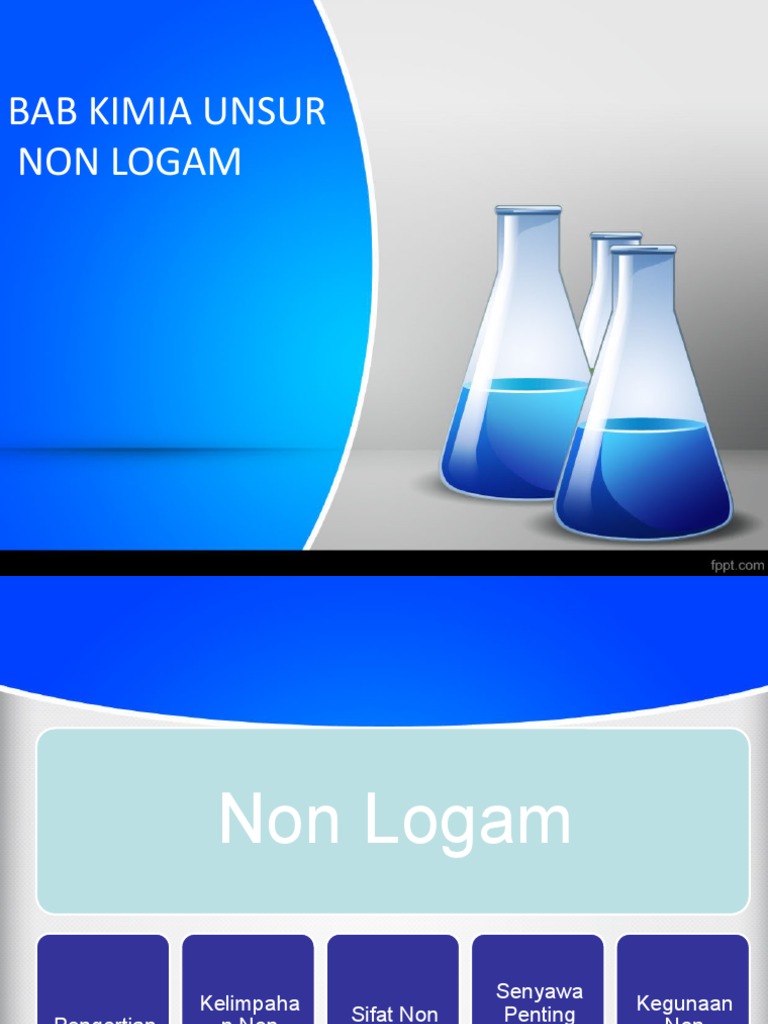 Kimia Unsur Non Logam | PDF