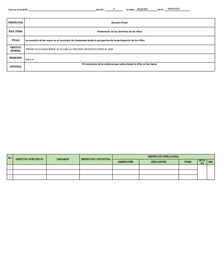 001 Matriz en Blanco | PDF