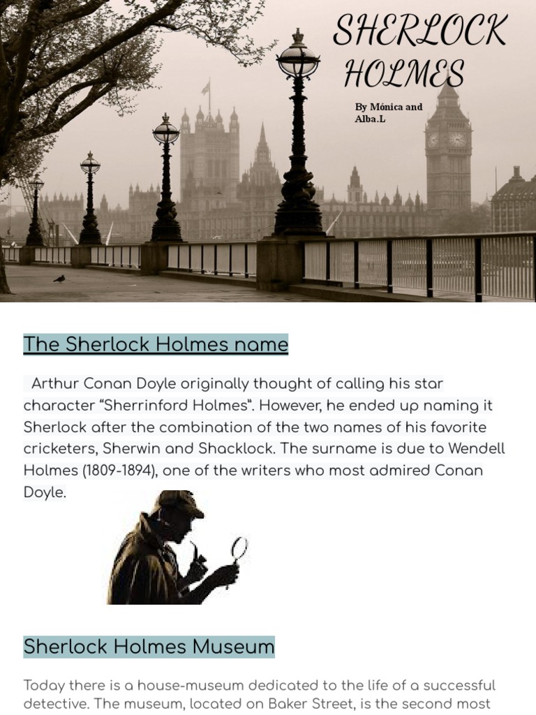 Sherlock Holmes | PDF