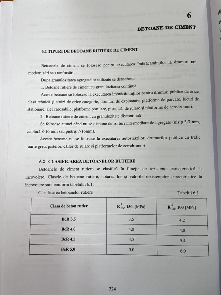 Beton de Ciment Rutier | PDF