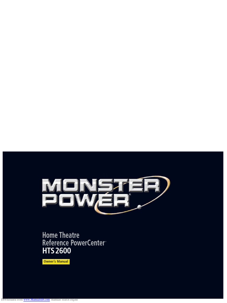 Hts 2600 | PDF | Electrical Components | Power (Physics)