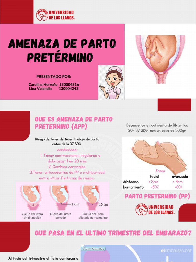 riesgo de parto pretermino | PDF