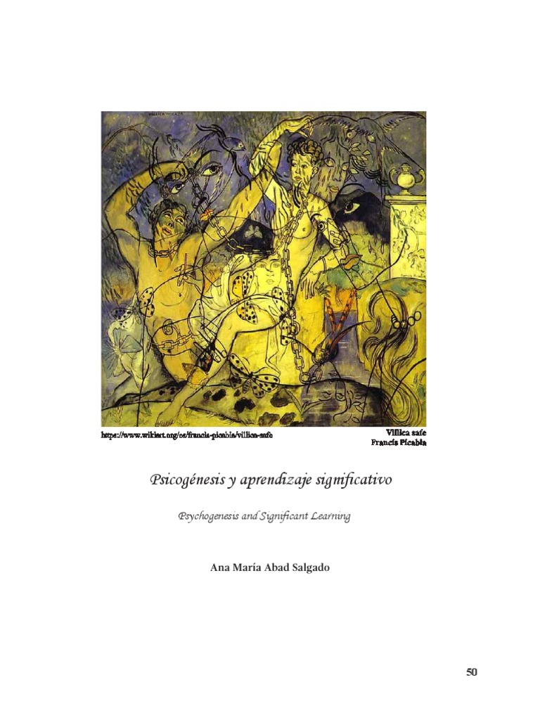 Psicogenesis y Aprendizaje Significativo | PDF | Aprendizaje | Sicología