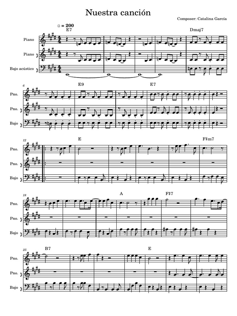 Nuestra Cancion Monsieur Perin Nuestra Cancin | PDF