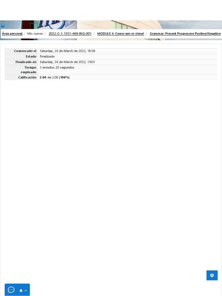 Grammar - Present Progressive Positive - Negative - Revisión Del ...