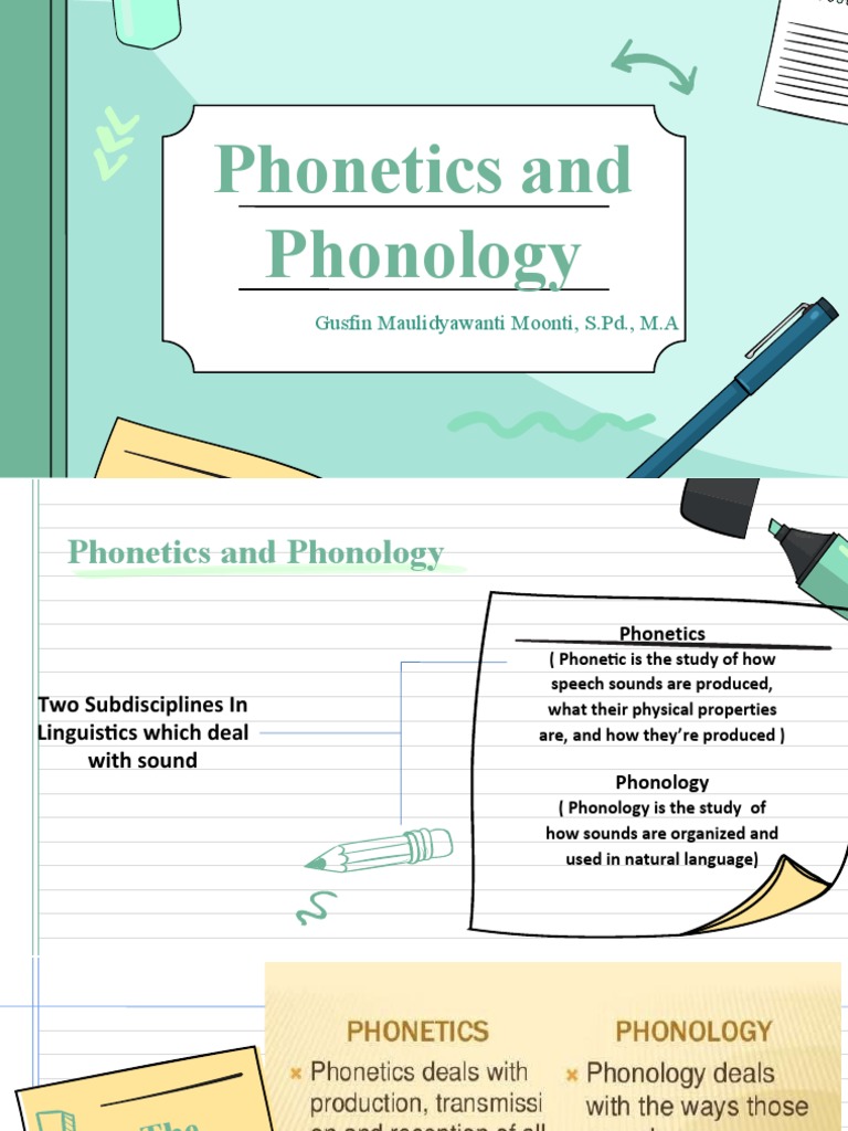 Phonetics and Phonology | PDF | Language Arts & Discipline