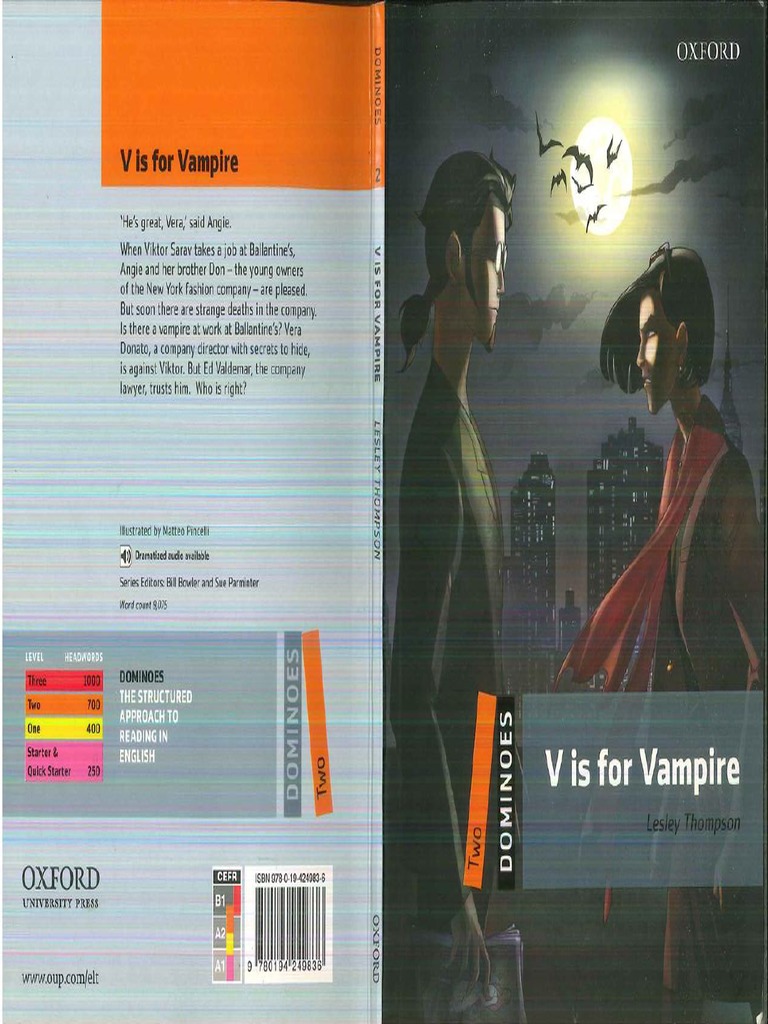 V Is For Vampire PR | PDF