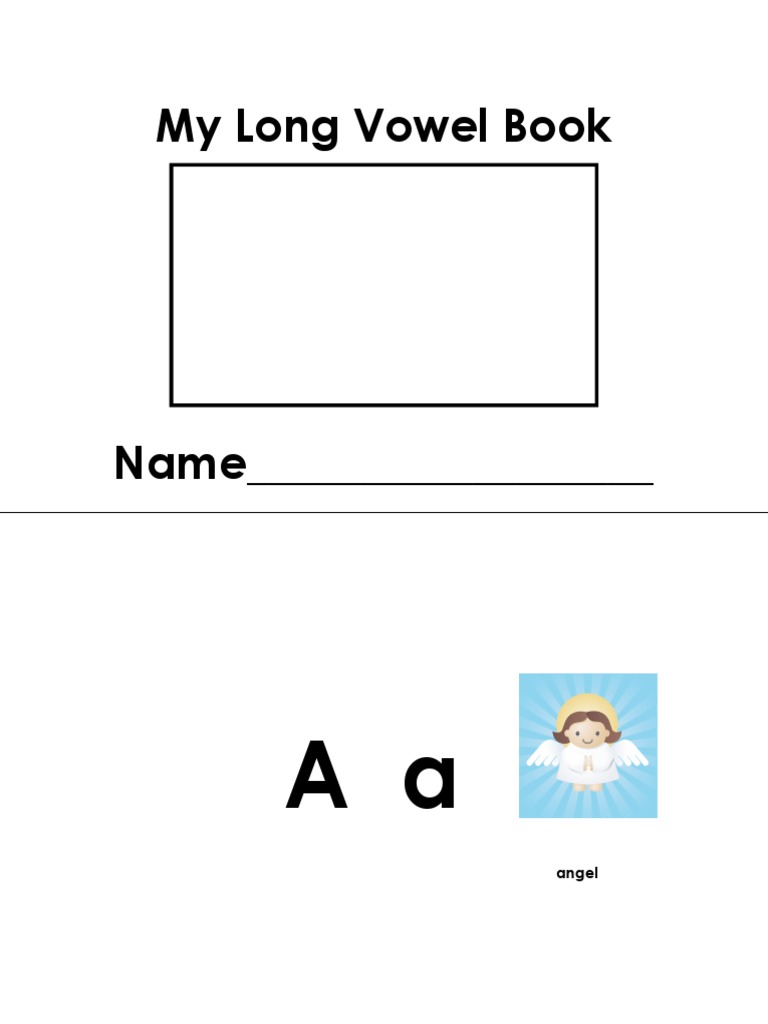 Long Vowel Book | PDF