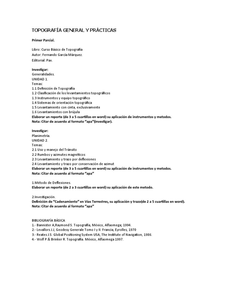 S1 Actividad de Aprendizaje INSTRUCCIONES TOPO PRIMER PARCIAL | PDF ...